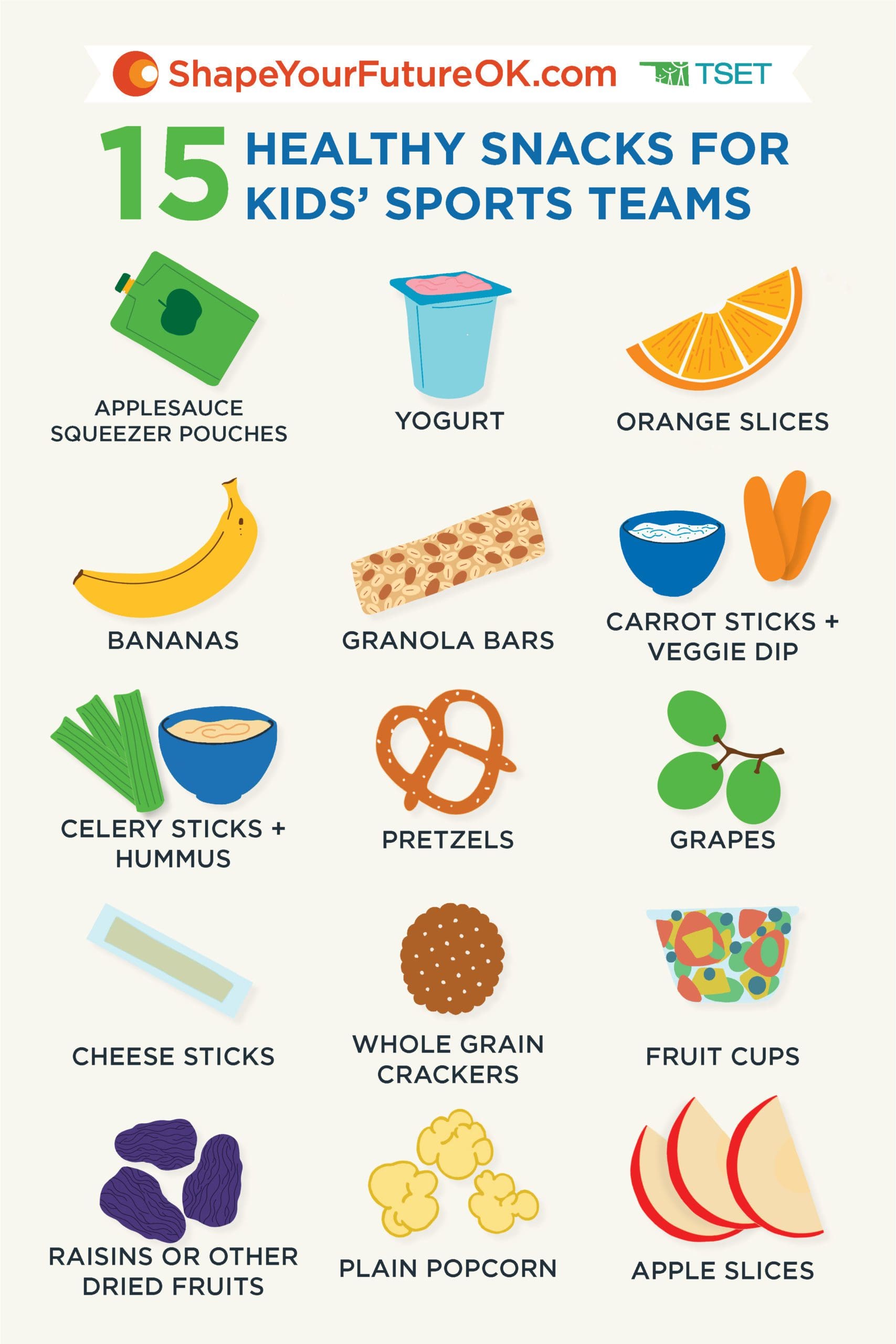 15 Healthy Snacks For Kids Sports Teams 15 Healthy Snacks For Kids Sports Teams